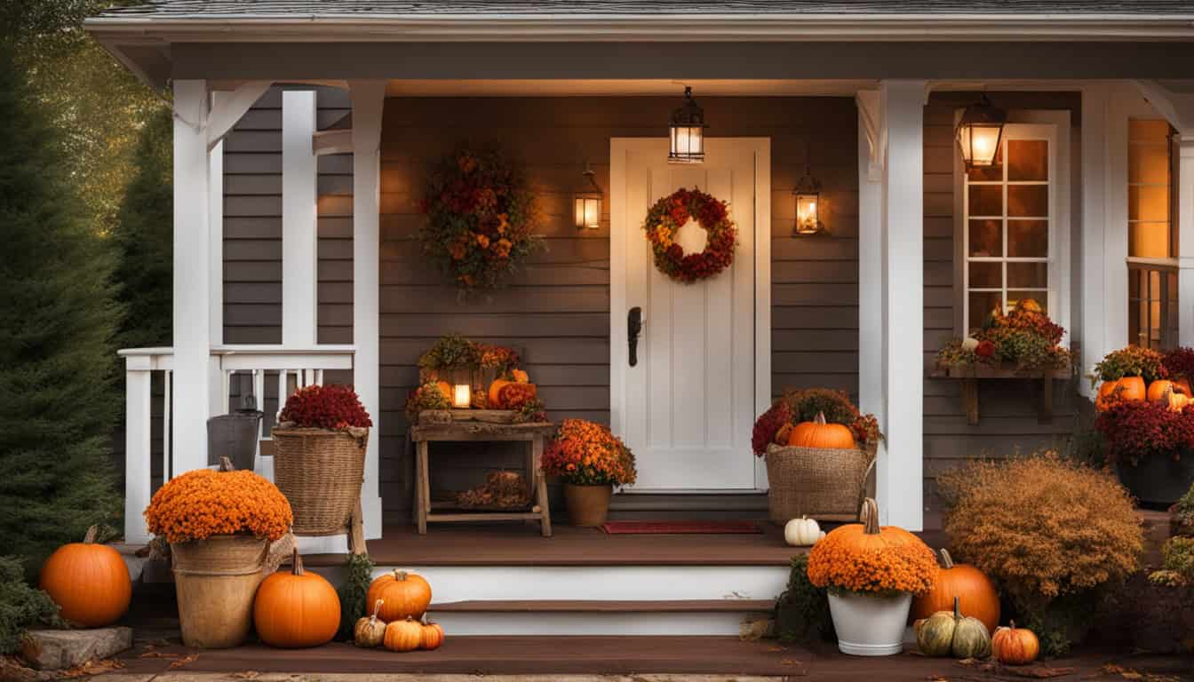10 Budget-Friendly Fall Ideas For Small Front Porches