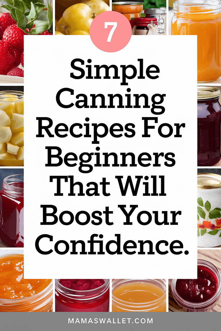 7 Beginner Canning Recipes To Kickstart Your Canning Journey