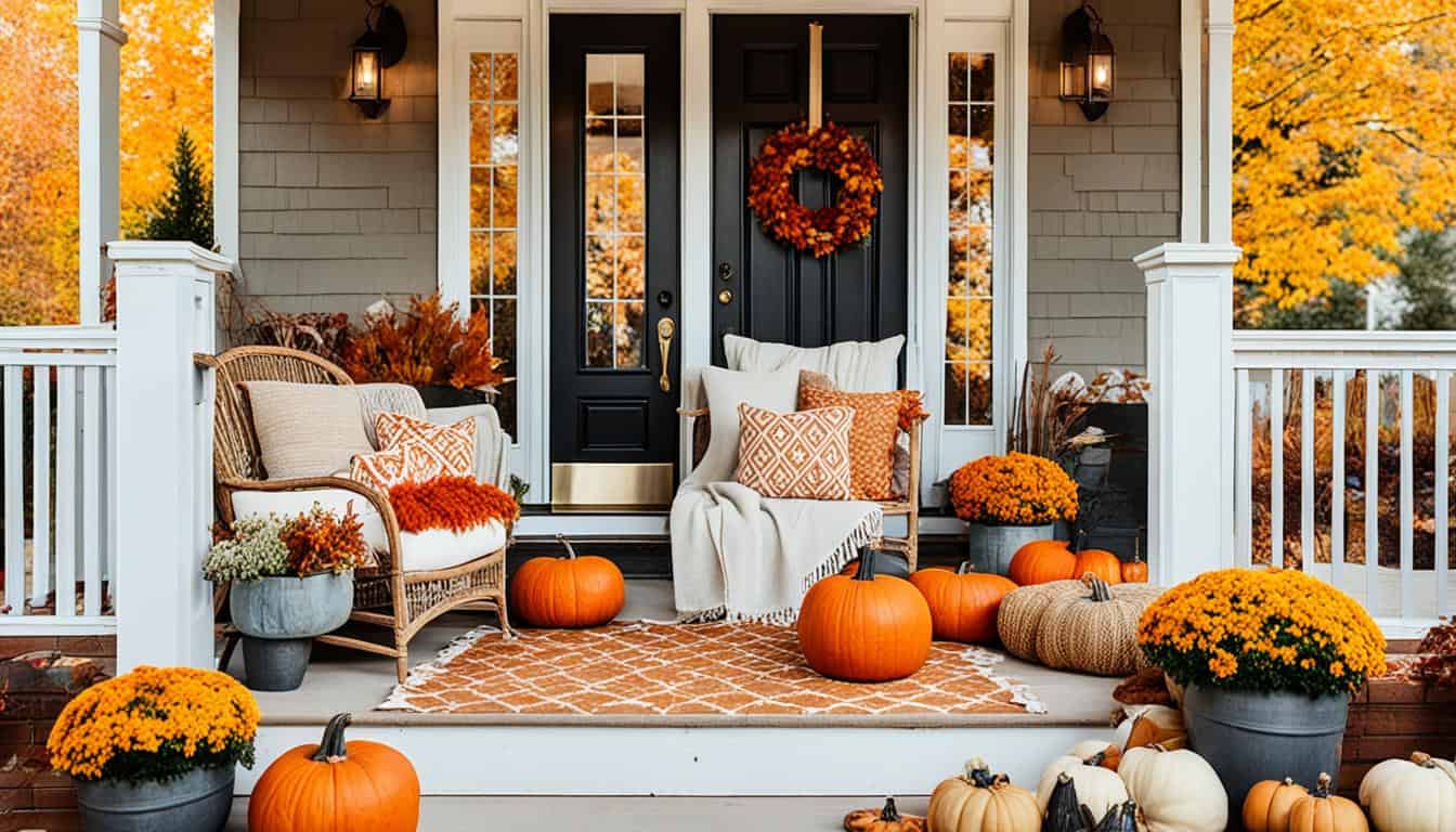 10 Budget-Friendly Fall Ideas For Small Front Porches