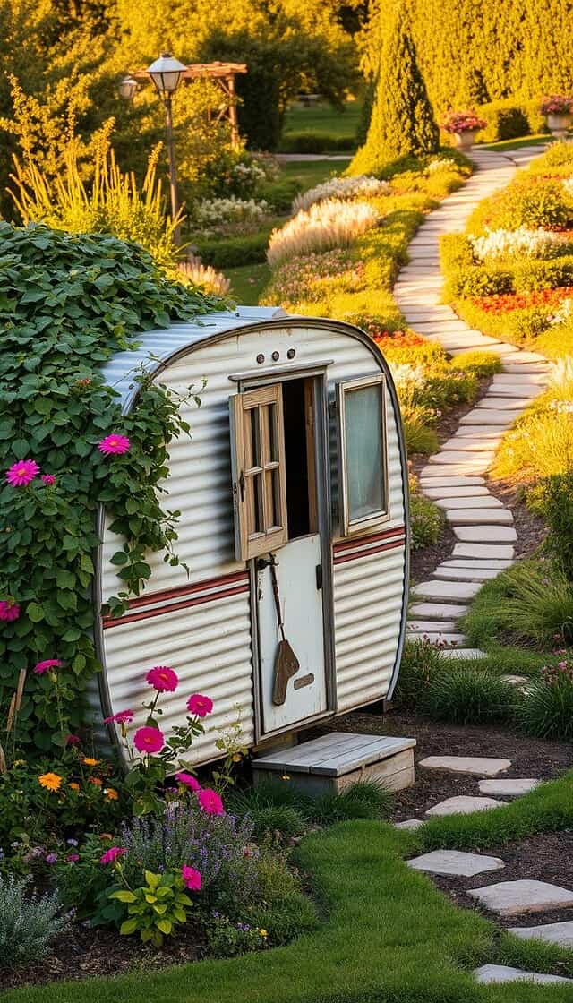 5 Whimsical Garden Structures To Add Vintage Charm To Your Backyard