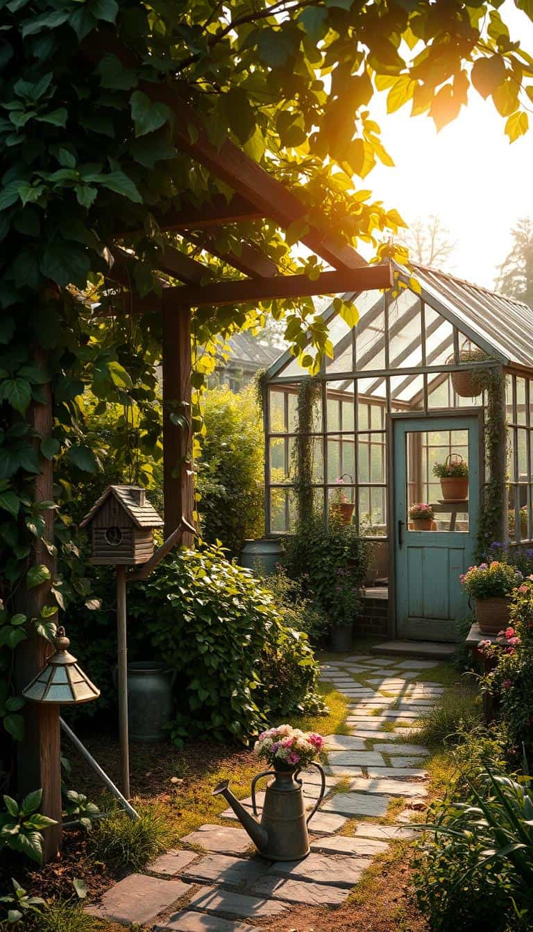 5 Whimsical Garden Structures To Add Vintage Charm To Your Backyard