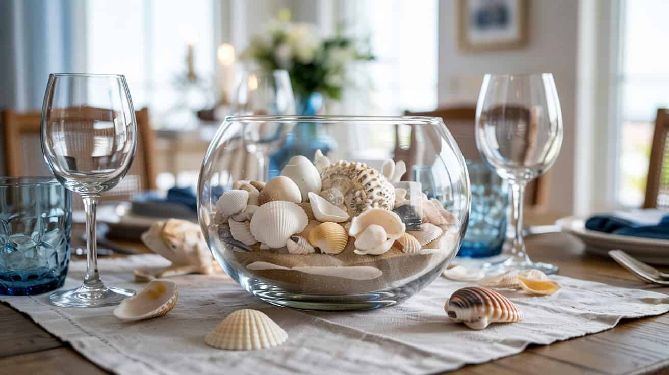 17 Stunning Seashell Centerpiece Ideas For Home Decor